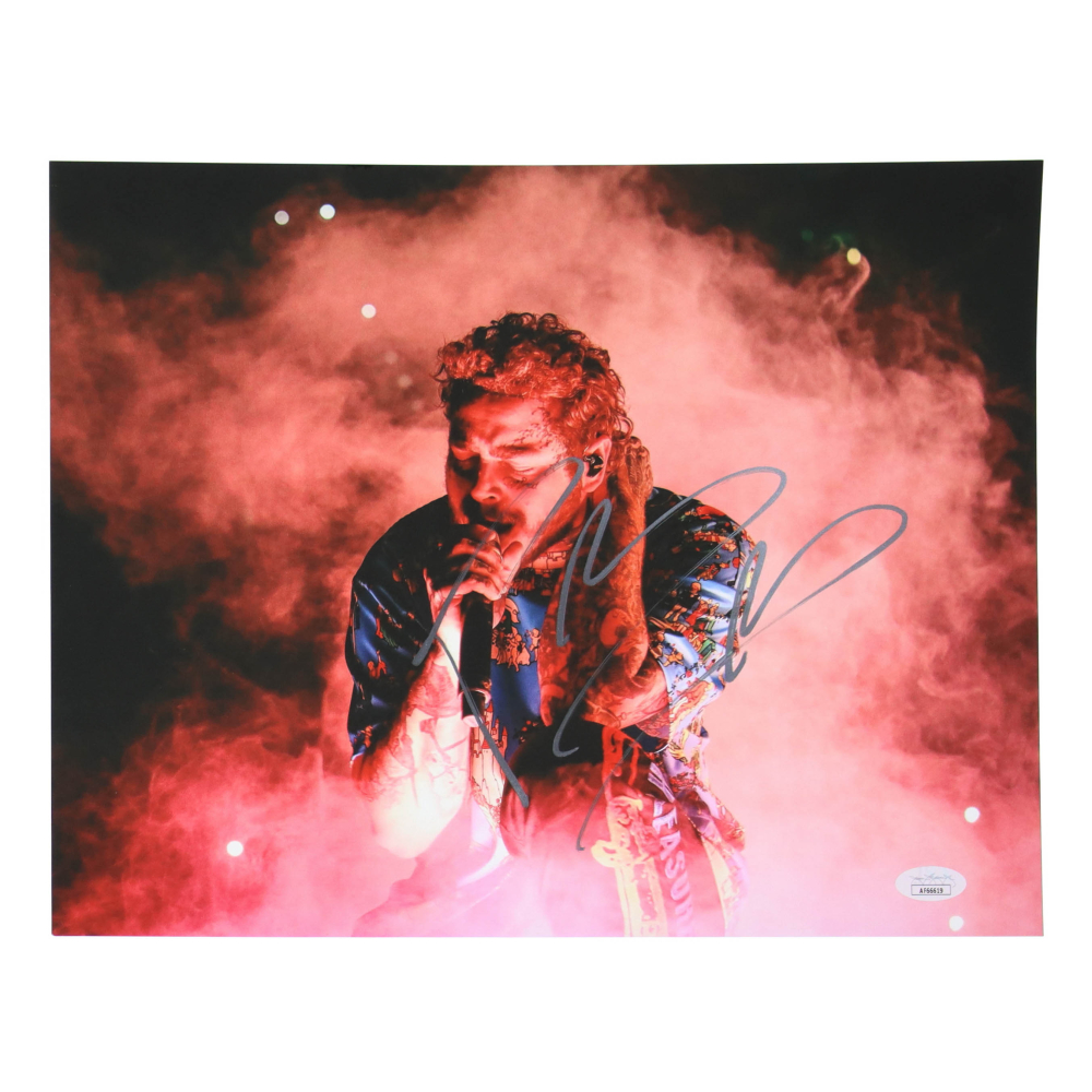 Post Malone Signed 11x14 Photo (JSA) | Pristine Auction