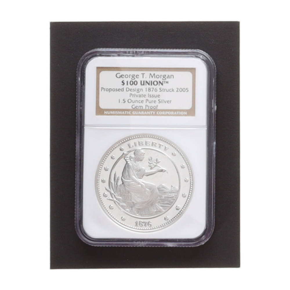2005 Private Issue George T. Morgan Union 1876 Design $100 One Hundred ...