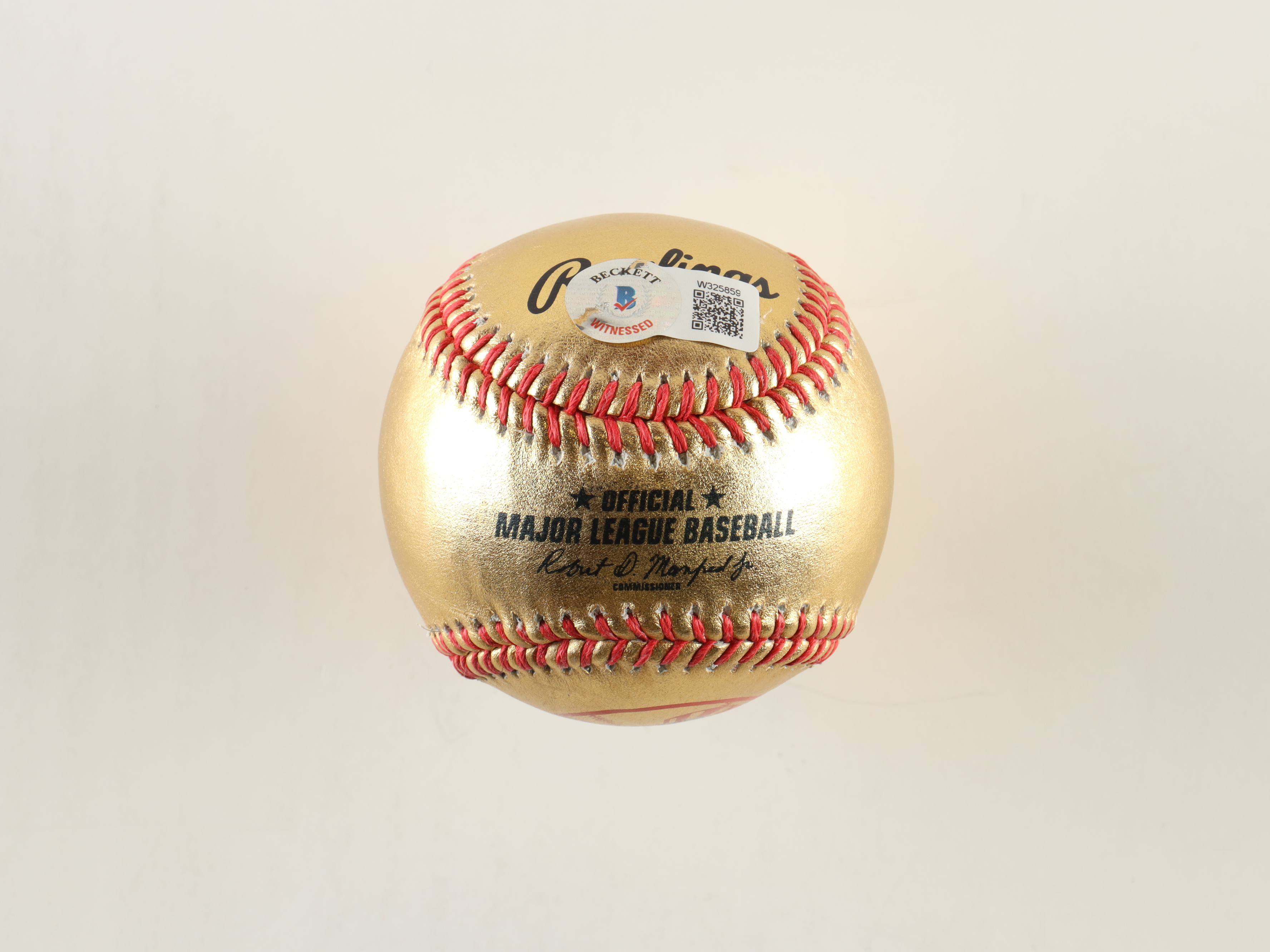 Oswaldo Cabrera Signed Yankees Logo Gold OML Baseball (Beckett ...