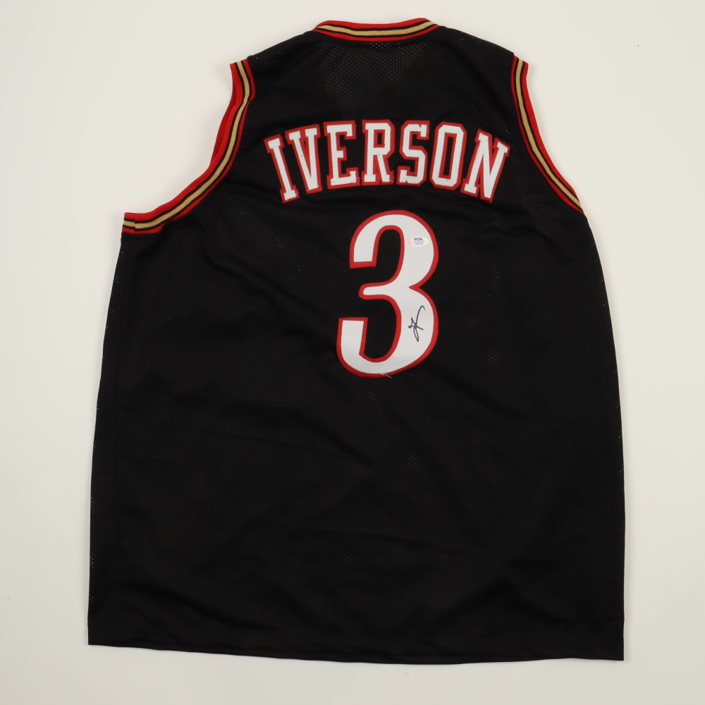 Allen Iverson Signed Jersey (PSA) | Pristine Auction