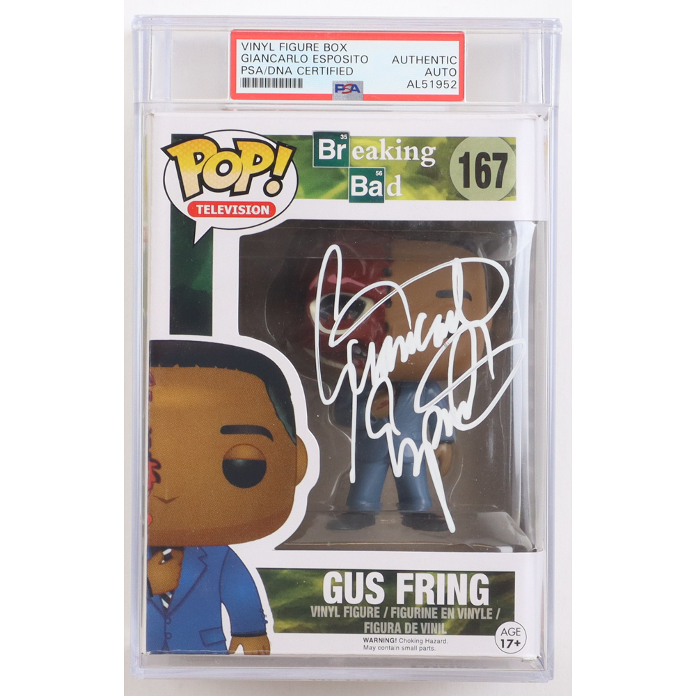 Giancarlo Esposito Signed "Breaking Bad" #167 Gus Fring Funko Pop ...