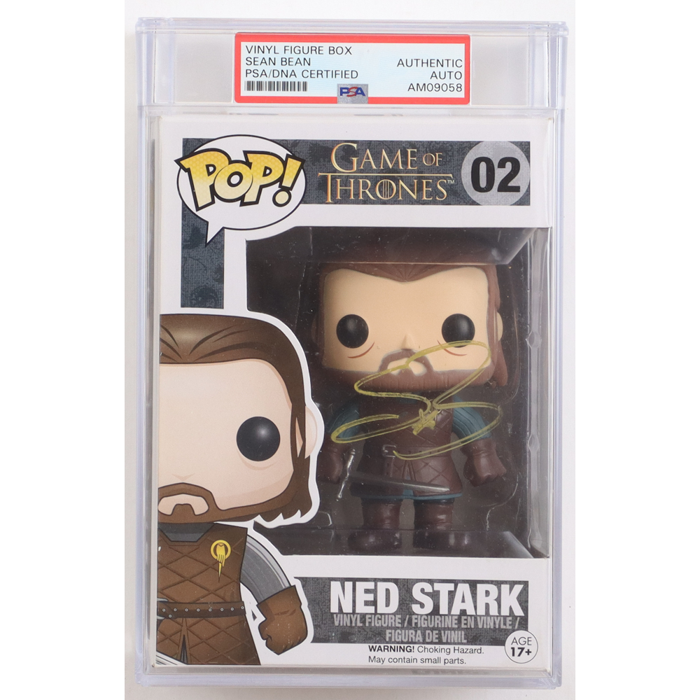 Sean Bean Signed "The Lord of the Rings" #02 Ned Stark Funko Pop! Vinyl ...