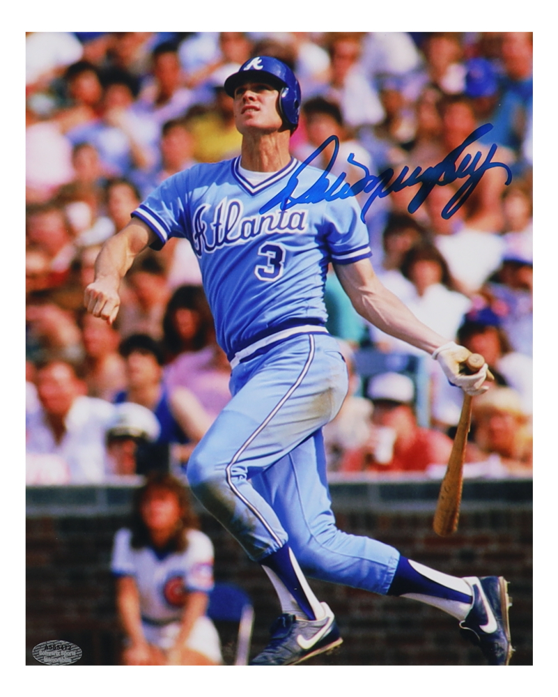 Dale Murphy Signed Braves 8x10 Photo (Schwartz) | Pristine Auction