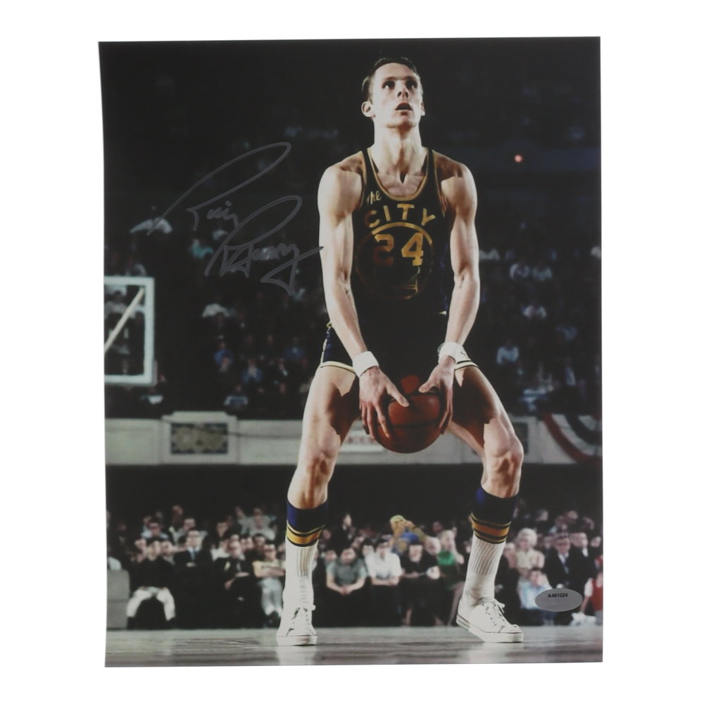Rick Barry Signed Warriors 8x10 Photo (Schwartz) | Pristine Auction