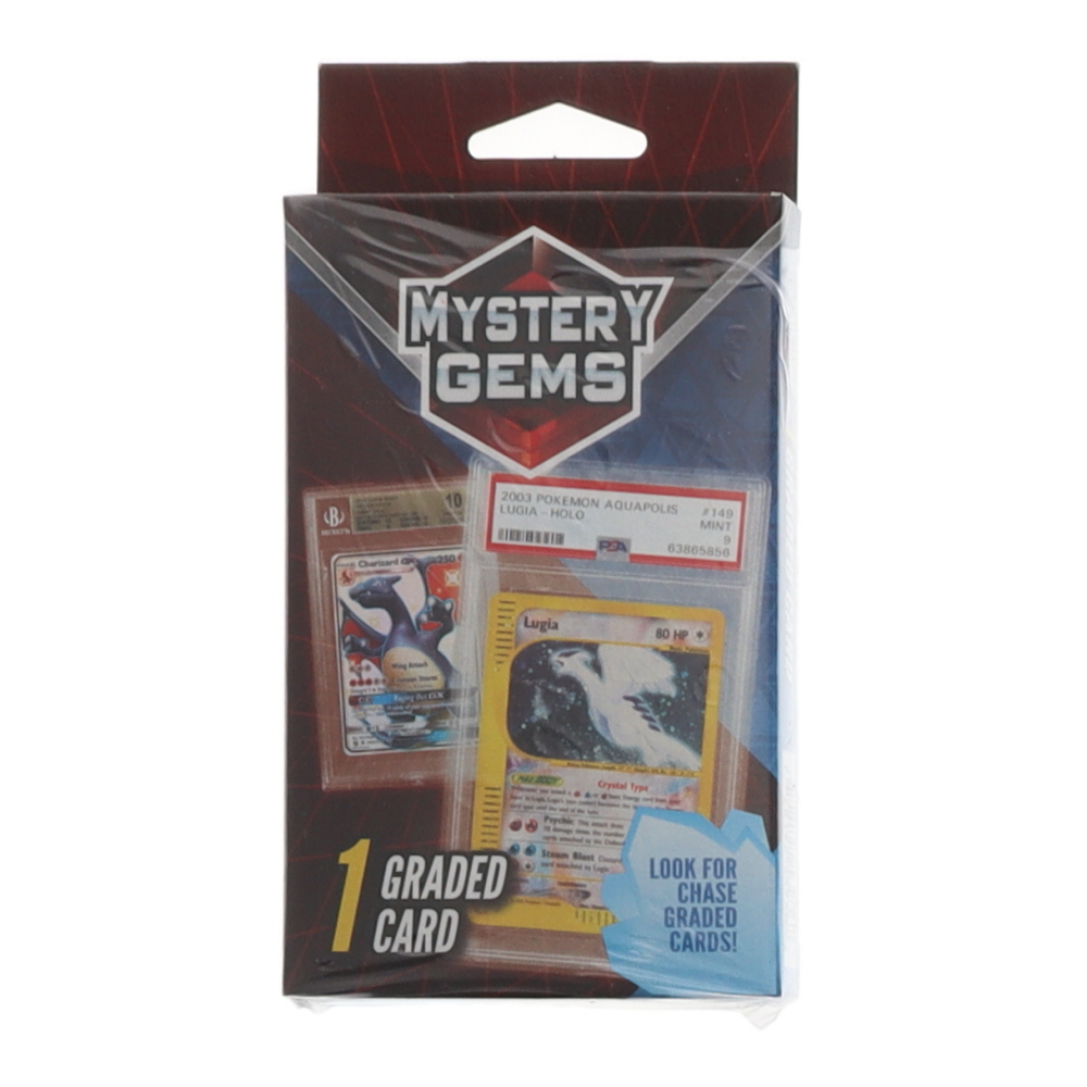 Pokemon Mystery Gems Box with (1) Graded Pokemon Card | Pristine Auction