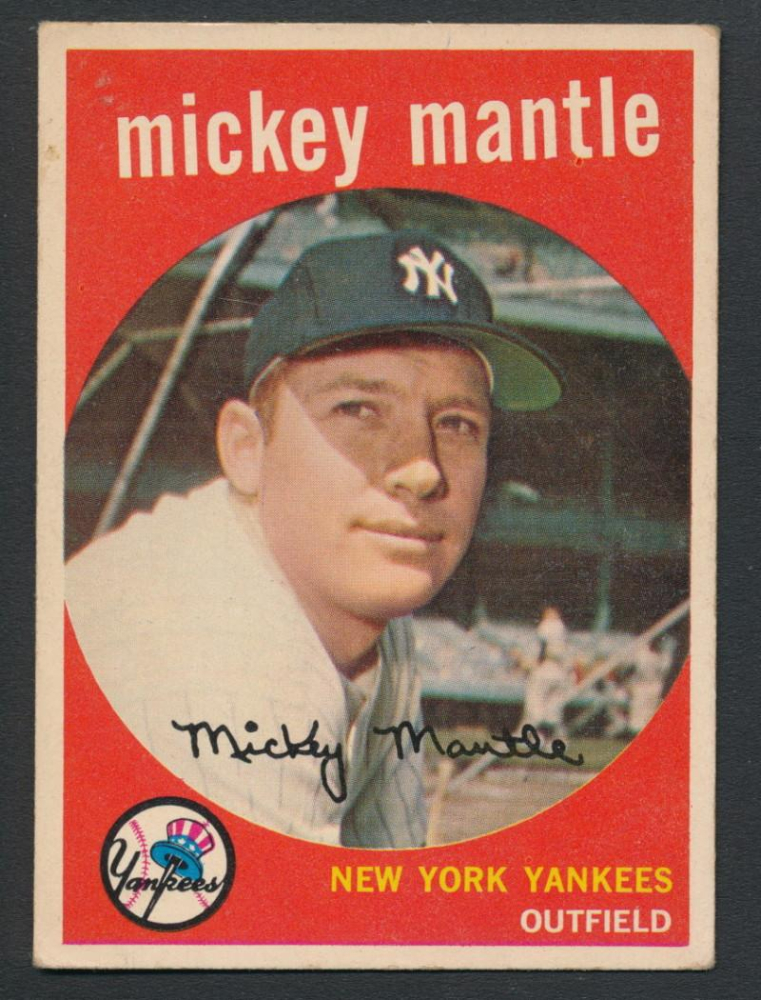 Mickey Mantle 1959 Topps #10 | Pristine Auction