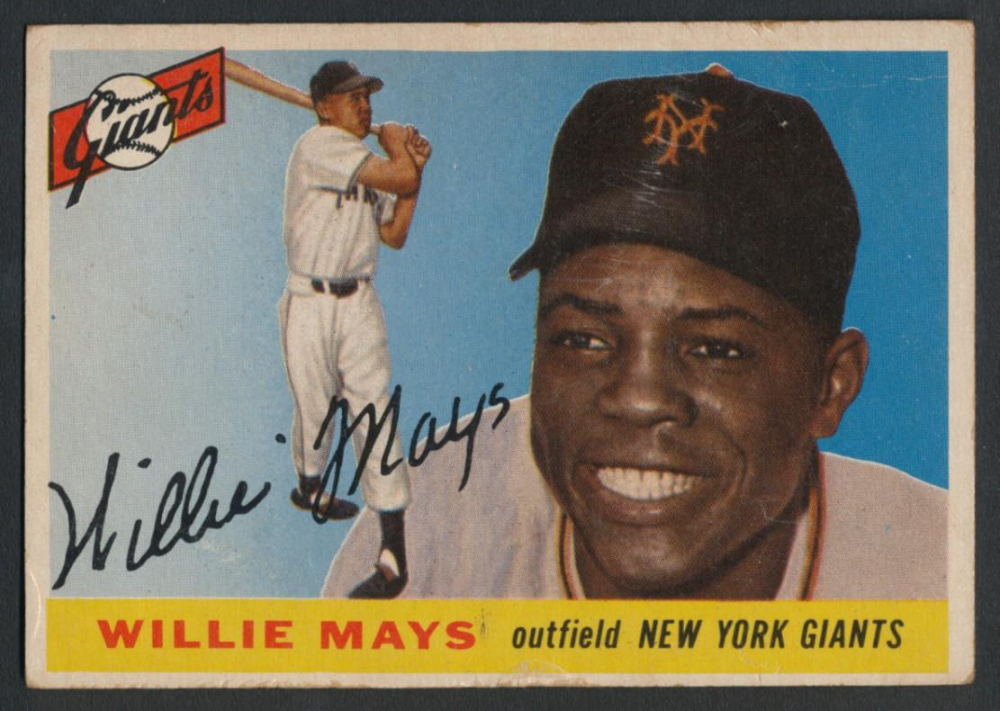 Willie Mays 1955 Topps #194 | Pristine Auction