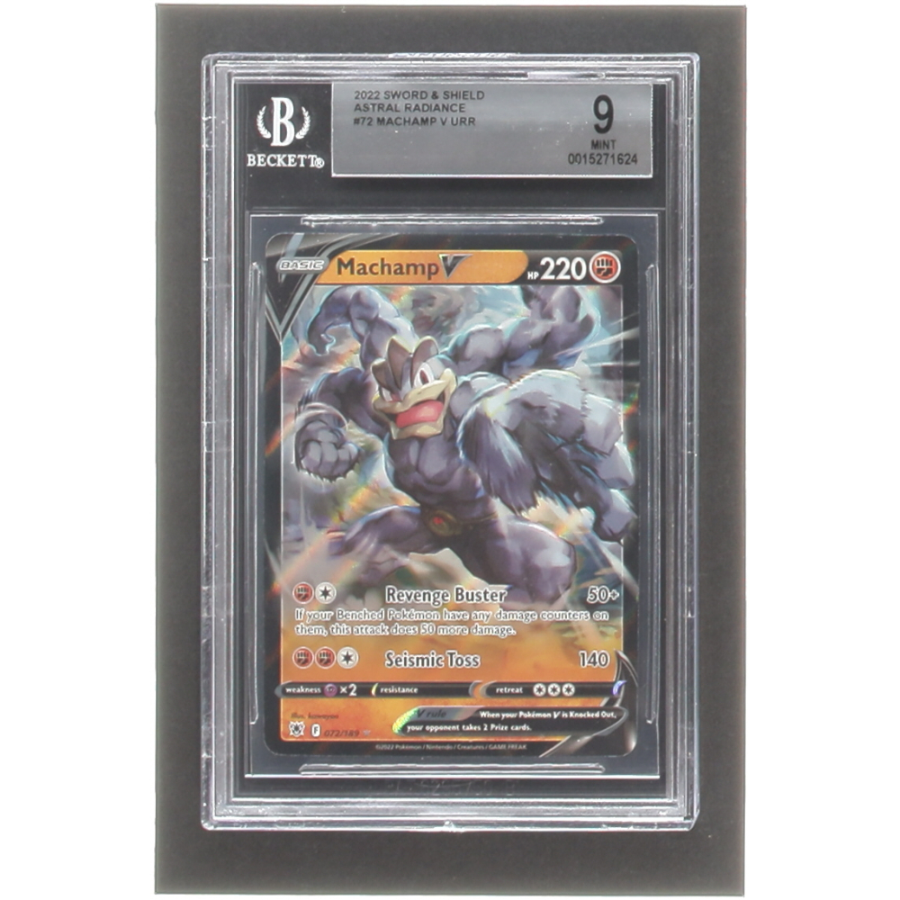 Machamp 2022 Pokemon Sword and Shield Astral Radiance #72 (BGS 9 ...