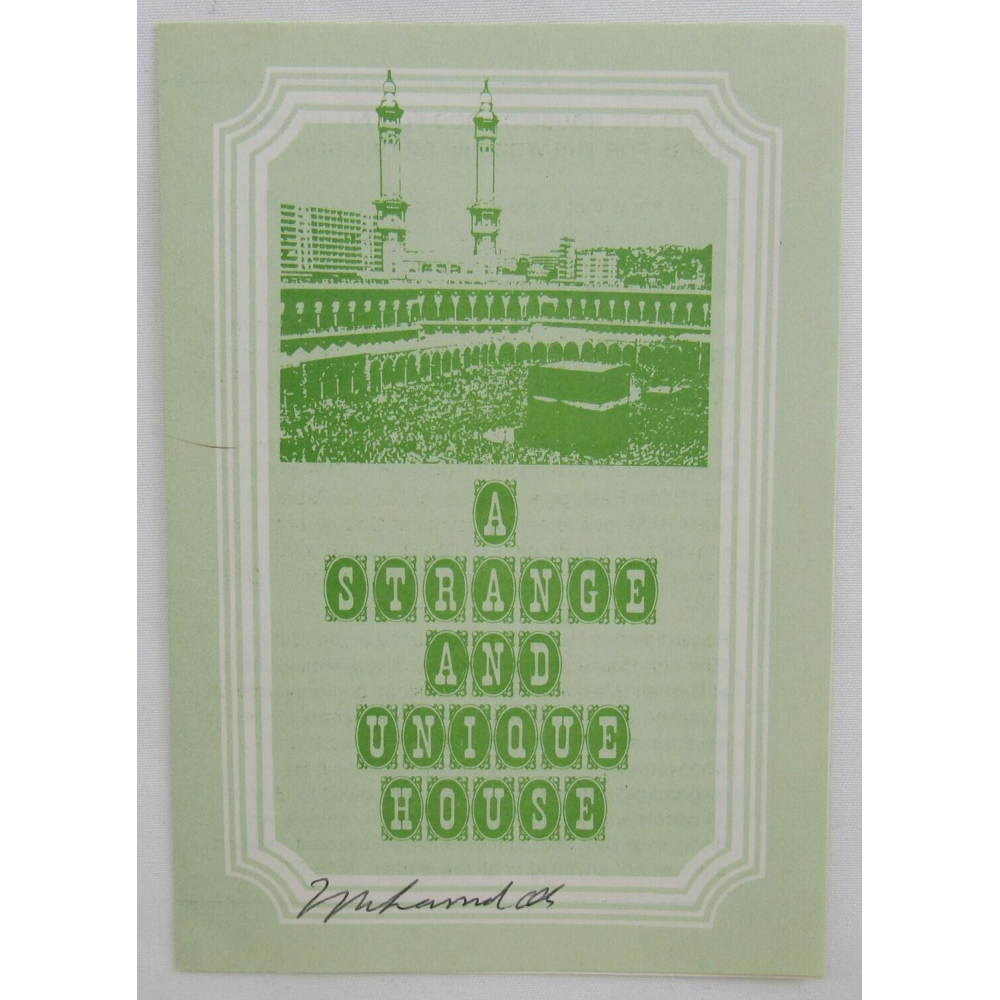 Muhammad Ali Signed Pamphlet (JSA) | Pristine Auction
