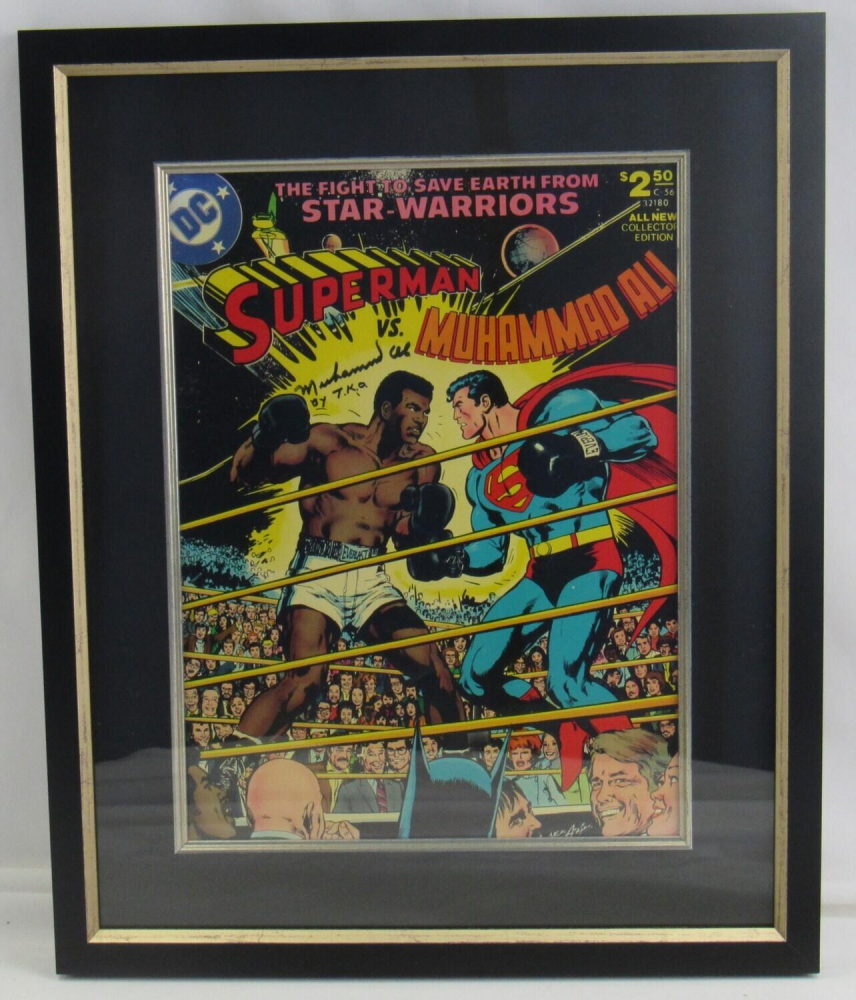 Muhammad Ali Signed Custom Framed Photo (JSA) | Pristine Auction