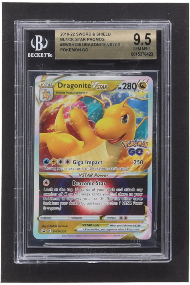 Dragonite VSTAR Pokemon 2022 Sword & Shield Promo SWSH#236 (BGS 9.5 ...