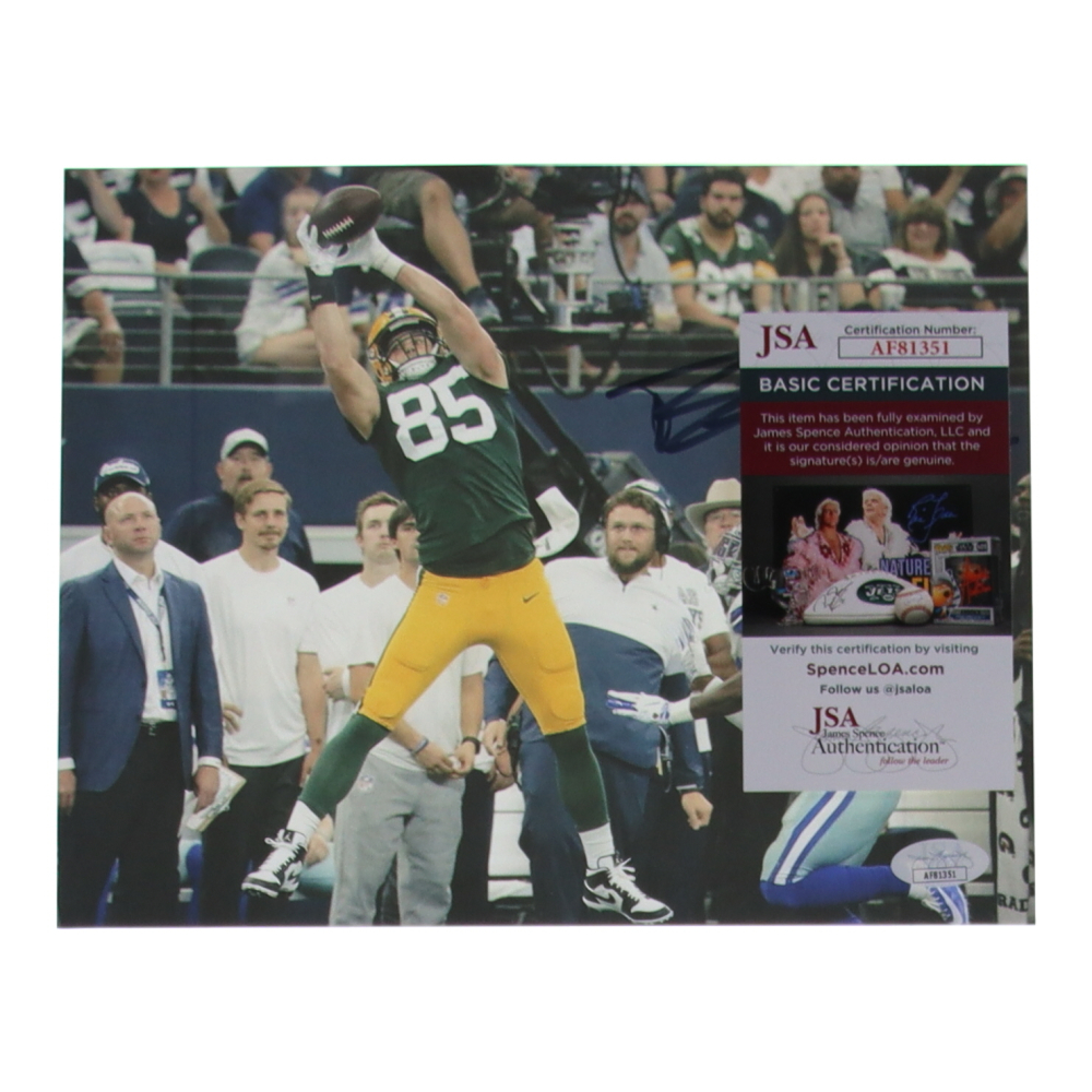 Robert Tonyan Signed Packers 8x10 Photo (JSA) | Pristine Auction