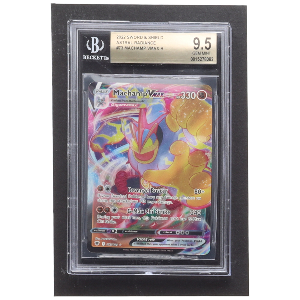 Machamp VMAX Pokemon 2022 Astral Radiance #73 (BGS 9.5) | Pristine Auction