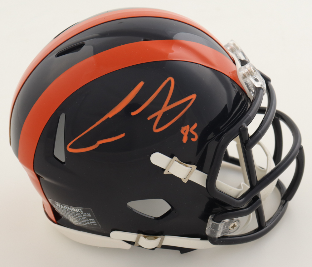 Cole Kmet Signed Bears Speed Mini Helmet (Beckett) | Pristine Auction