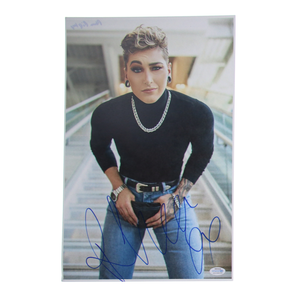 Rhea Ripley Signed 11x17 Photo (ACOA) | Pristine Auction