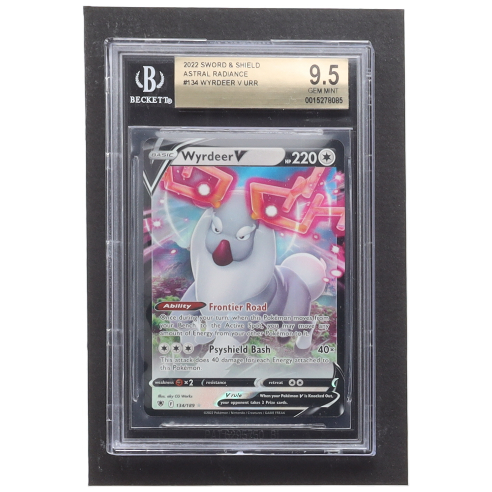 Wyrdeer V Pokemon 2022 Astral Radiance #134 (BGS 9.5) | Pristine Auction