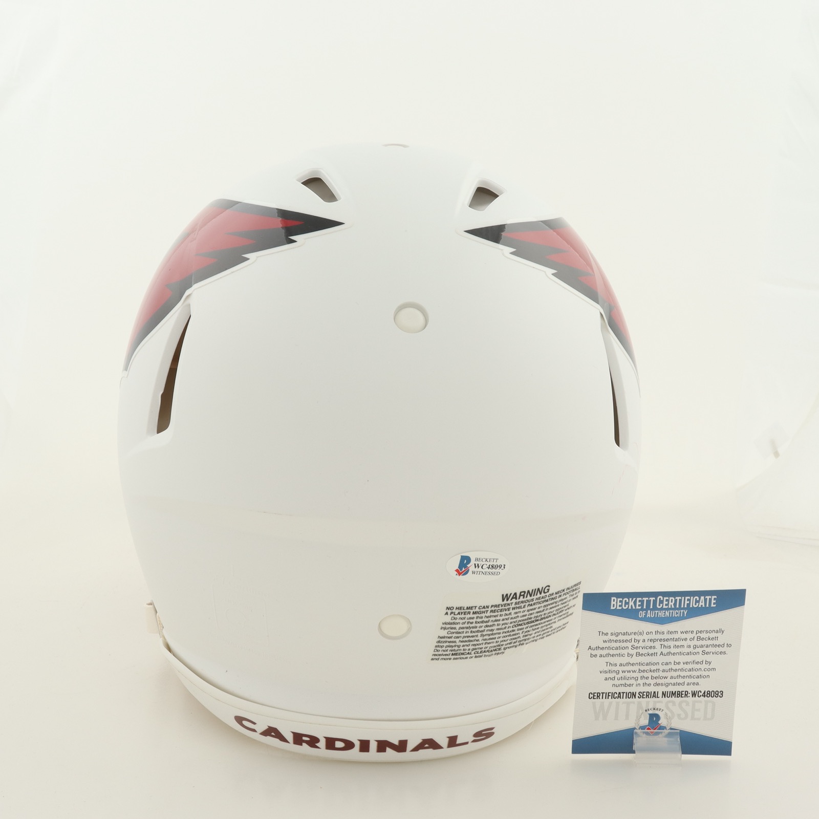 Kyler Murray Signed Cardinals Full-Size Authentic On-Field Matte White ...