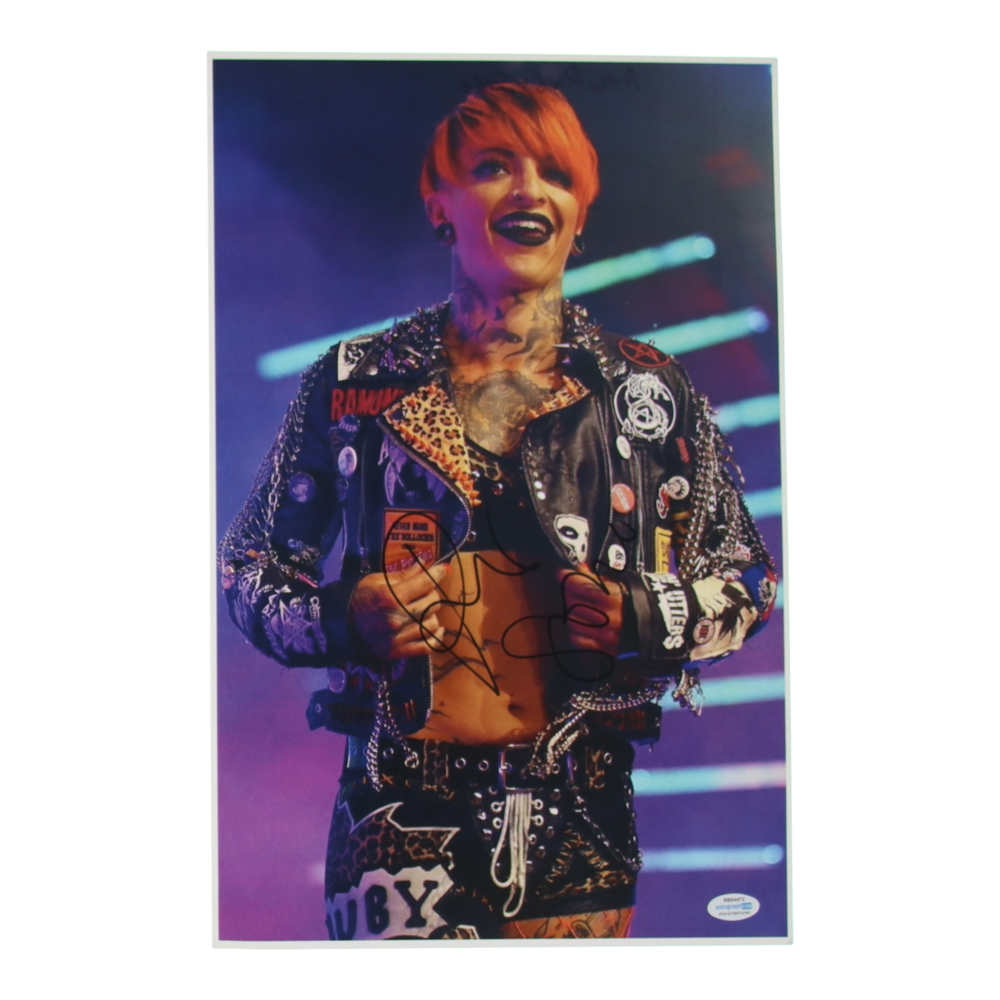 Ruby Soho Signed AEW 11x17 Photo (ACOA) | Pristine Auction