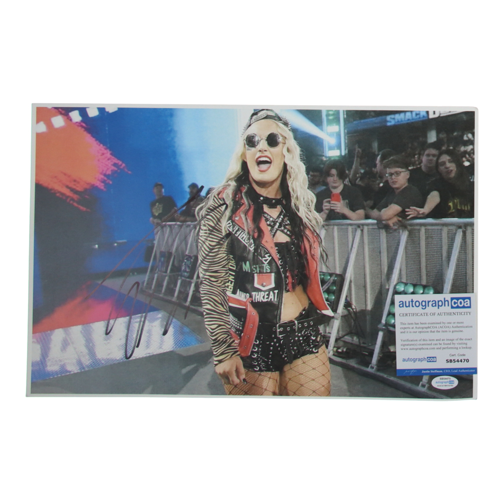 Toni Storm Signed WWE 11x17 Photo (ACOA) | Pristine Auction