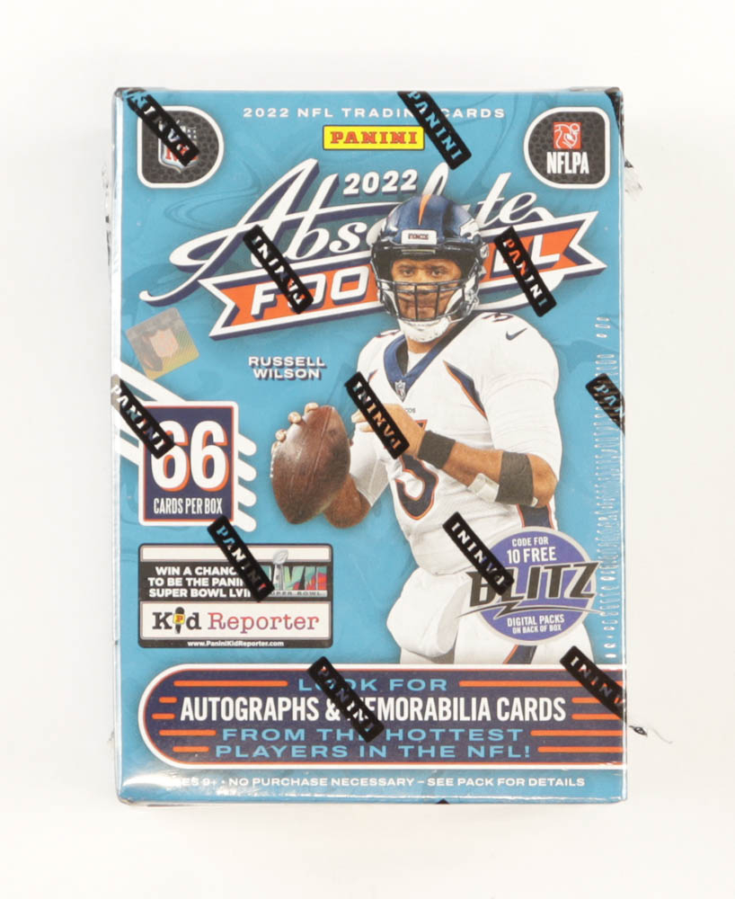 2022 Panini Absolute Football Blaster Box with (6) Packs | Pristine Auction