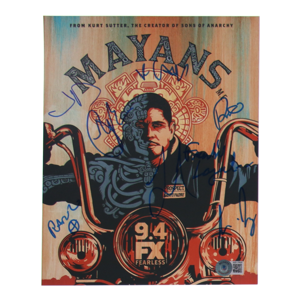 "Mayans M.C." 8x10 Photo Signed by (7) with JD Pardo, Frankie Loyal ...