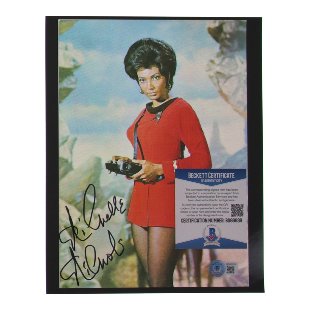 Nichelle Nichols Signed "Star Trek: The Original Series" 8x10 Photo ...