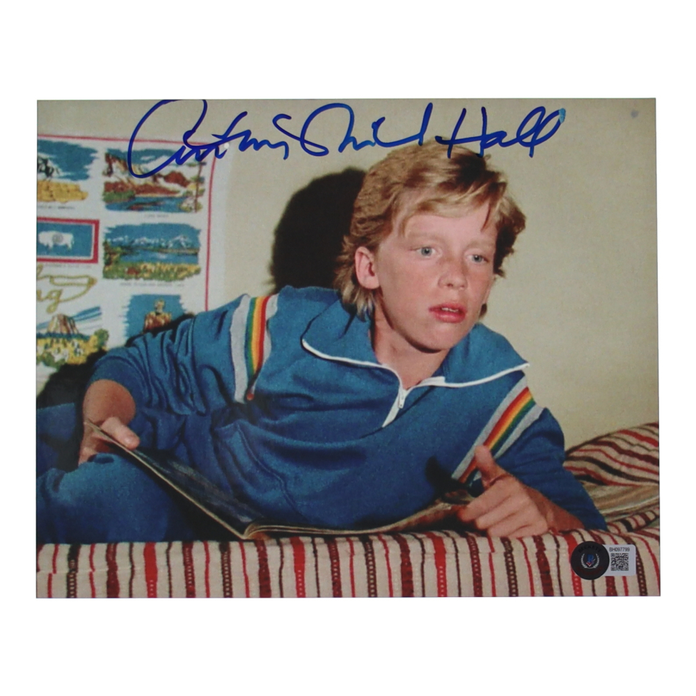 Anthony Michael Hall Signed "National Lampoon's Vacation" 8x10 Photo ...