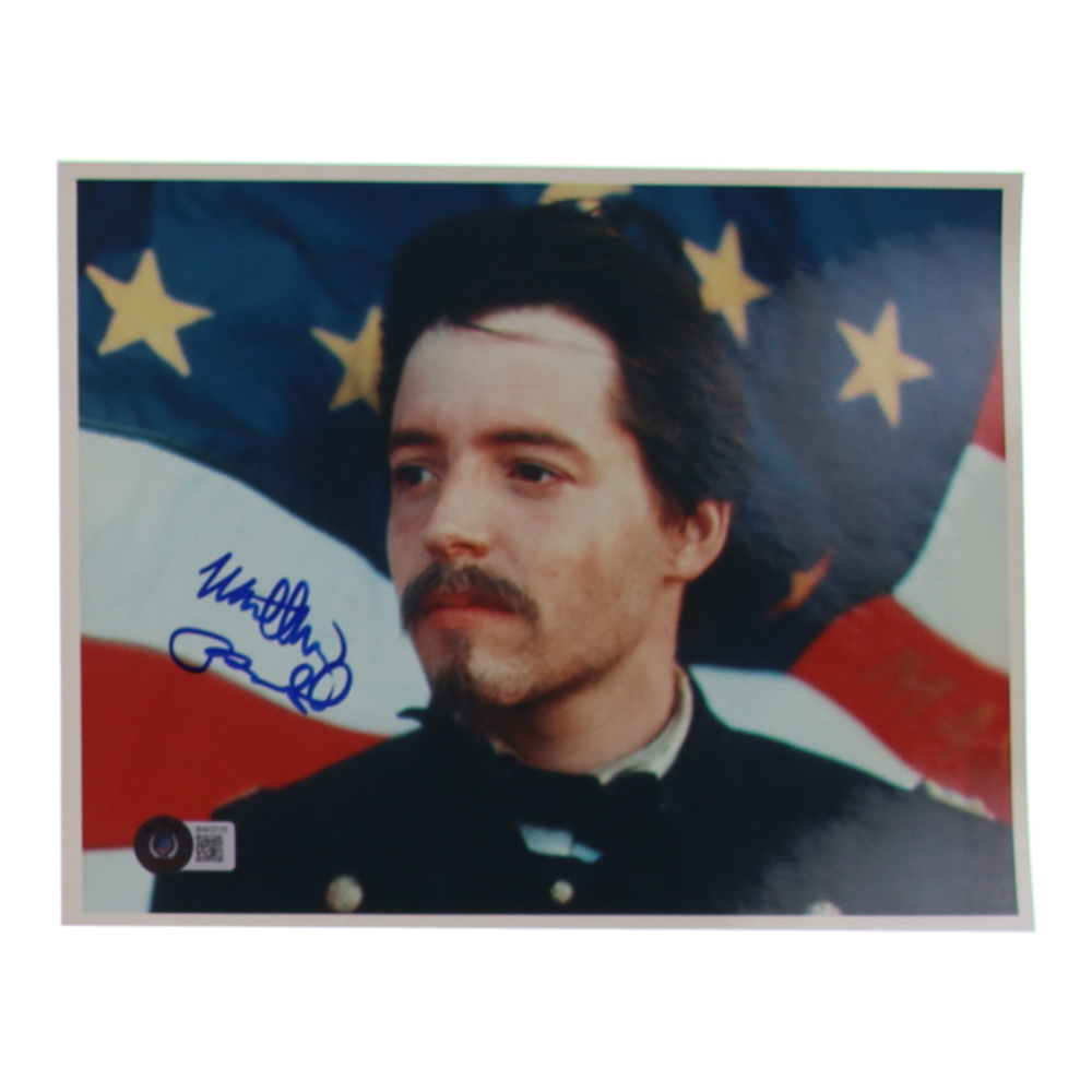 Matthew Broderick Signed "Glory" 8x10 Photo (Beckett) | Pristine Auction