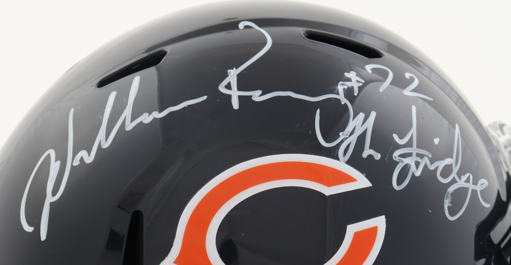 William Perry Signed Bears Full-Size Speed Helmet (Beckett & PSA ...