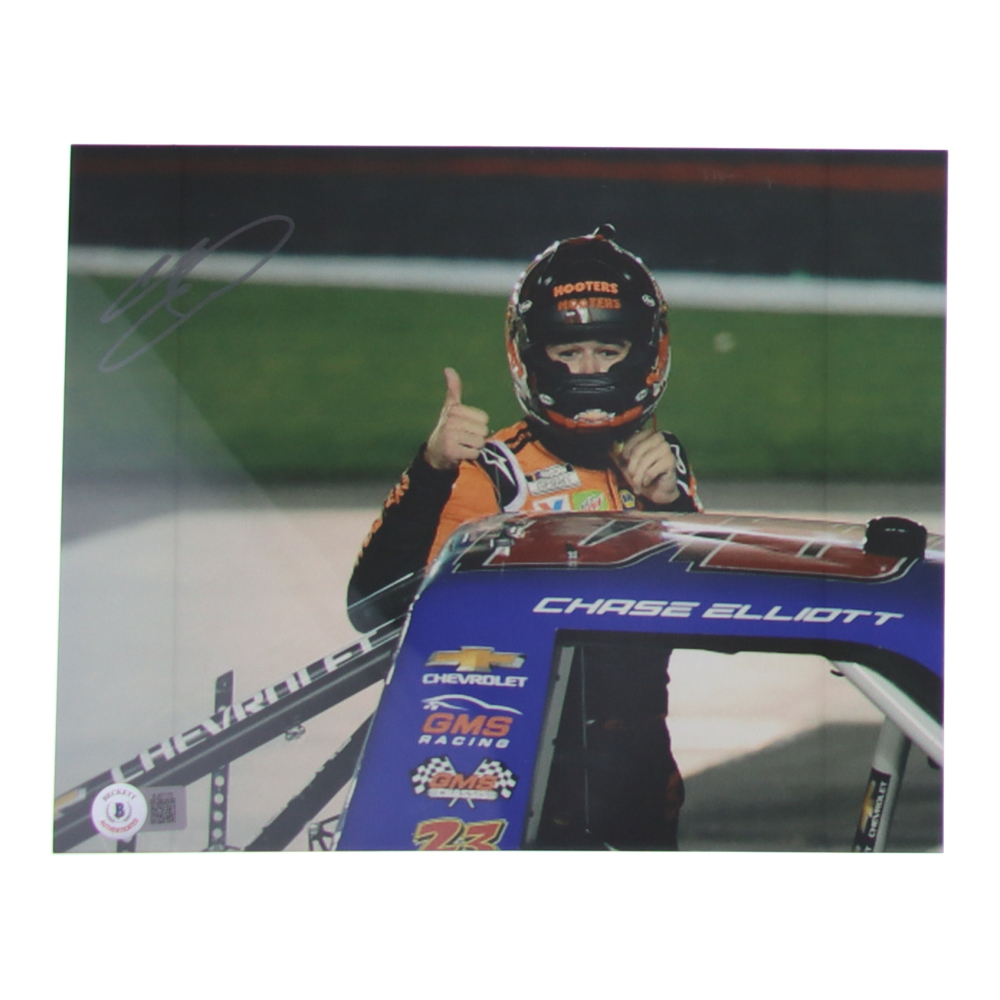 Chase Elliott Signed NASCAR 8x10 Photo (Beckett) | Pristine Auction