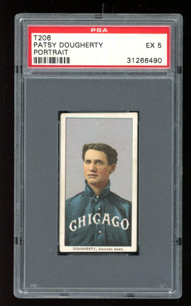 Patsy Dougherty 1911 T206 Portrait (PSA 5) | Pristine Auction
