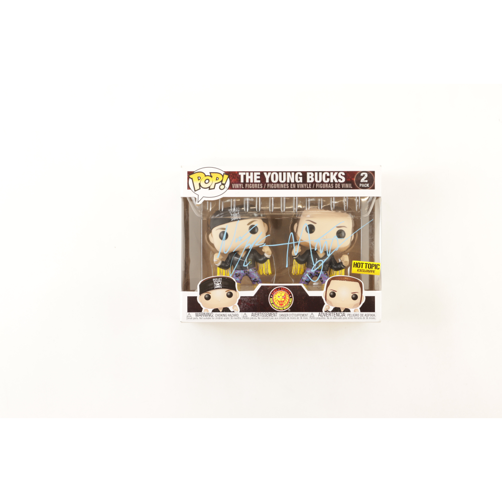 Matt Jackson & Nick Jackson Signed "New Japan Pro-Wrestling" The Young ...