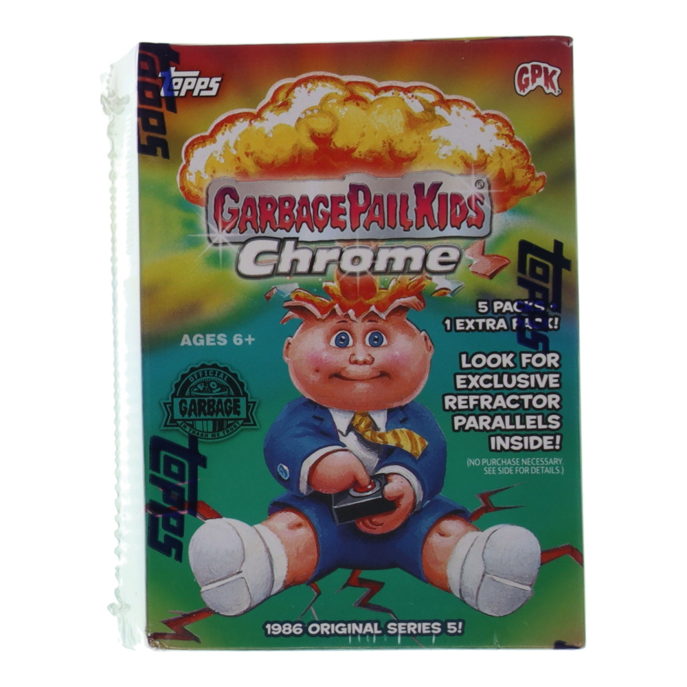 Garbage Pail Kids 2022 Topps Chrome Series 5 Blaster Box with (6) Packs ...
