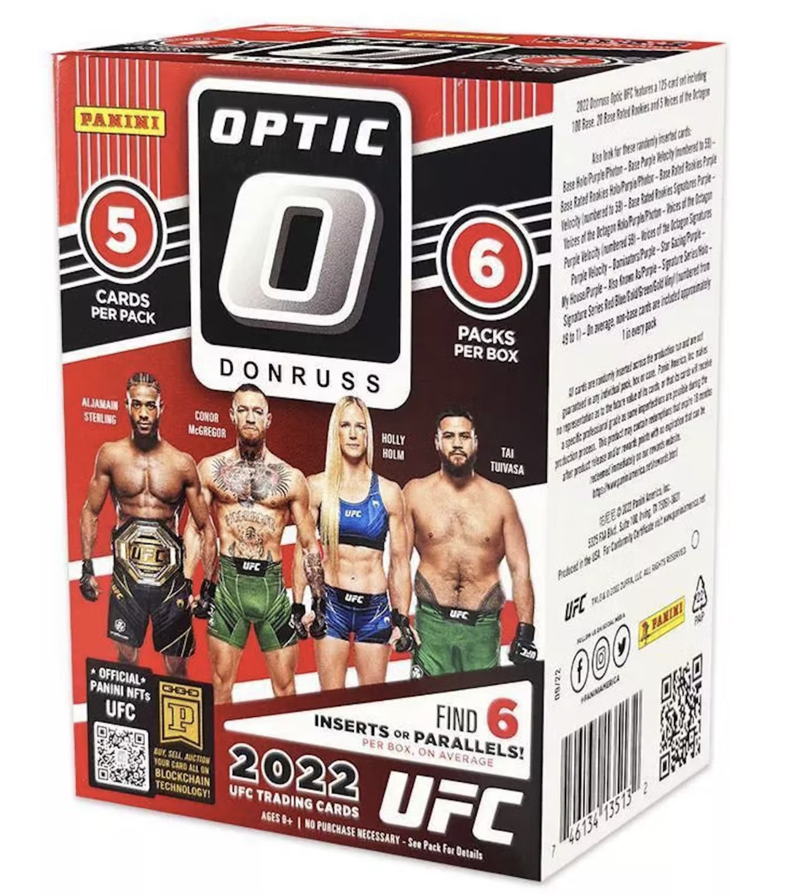2022 Panini Donruss Optic UFC Blaster Box with (6) Packs | Pristine Auction