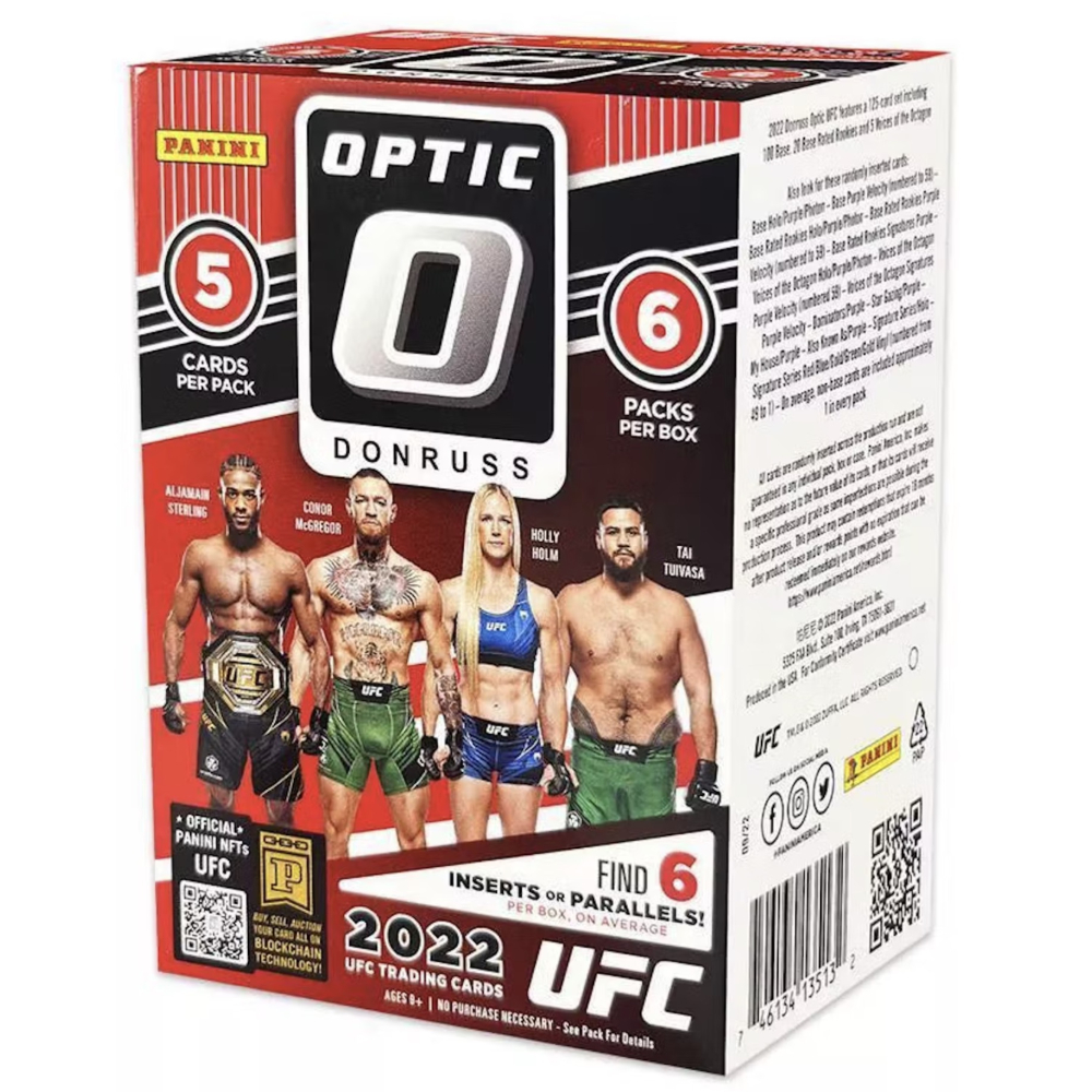 2022 Panini Donruss Optic UFC Blaster Box with (6) Packs | Pristine Auction