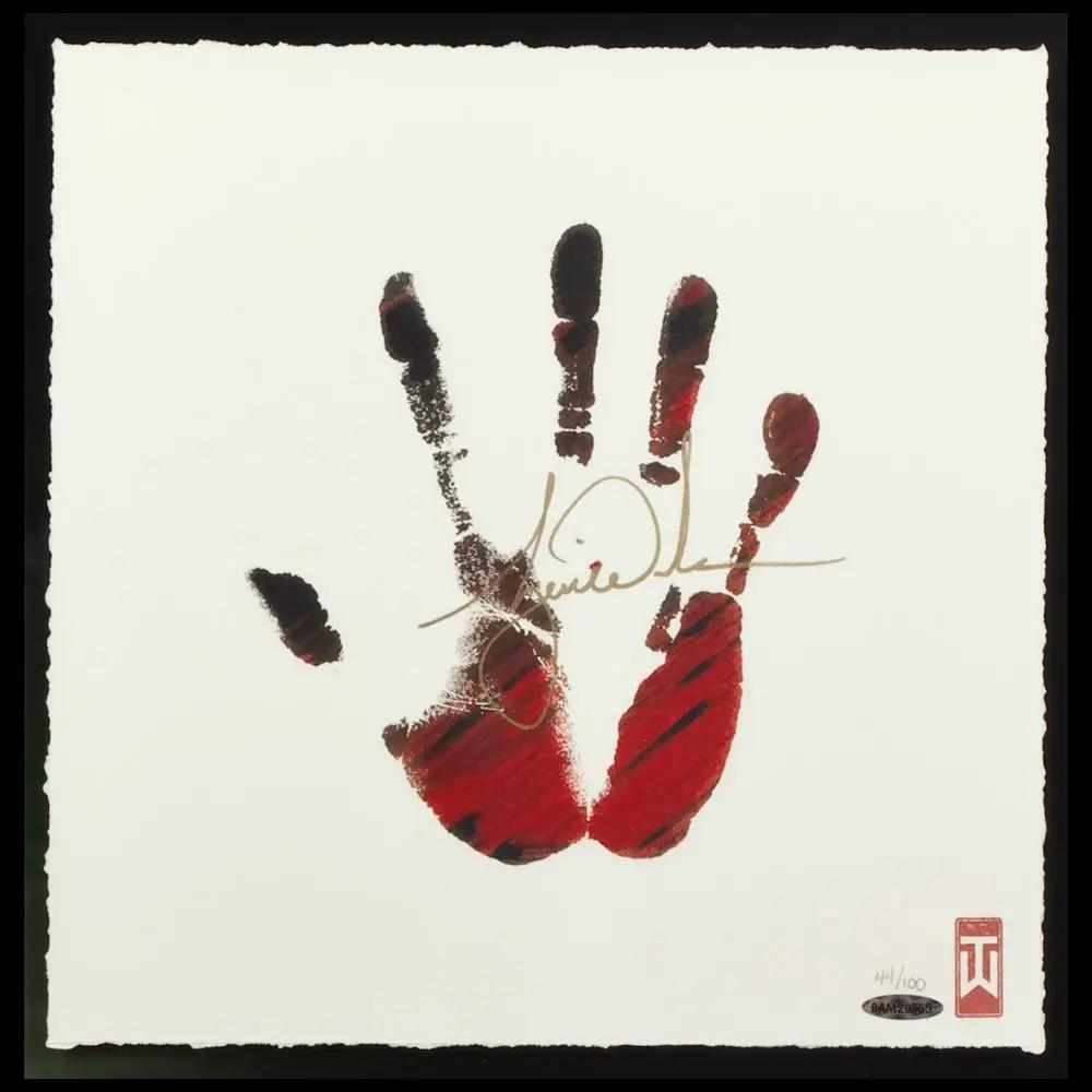 Tiger Woods Signed LE Custom Framed Photo Display (UDA) | Pristine Auction