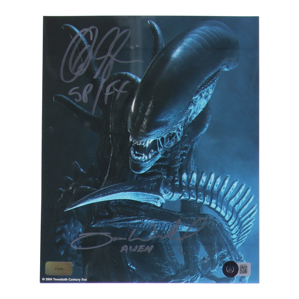 Alec Gillis & Tom Woodruff Jr. Signed "Alien VS Predator" 8x10 Photo ...
