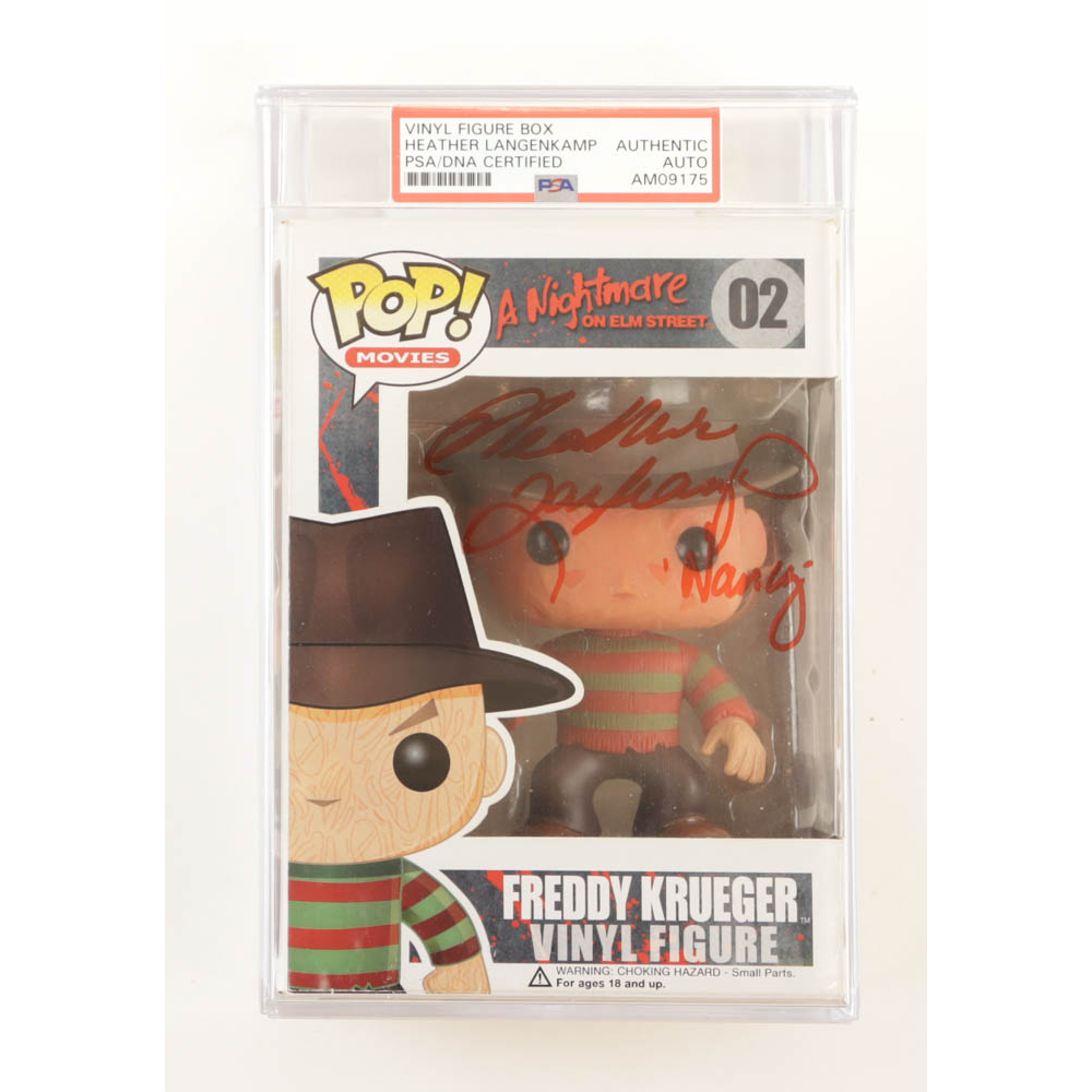 Heather Langenkamp Signed "Freddy Krueger" #02 A Nightmare On Elm ...