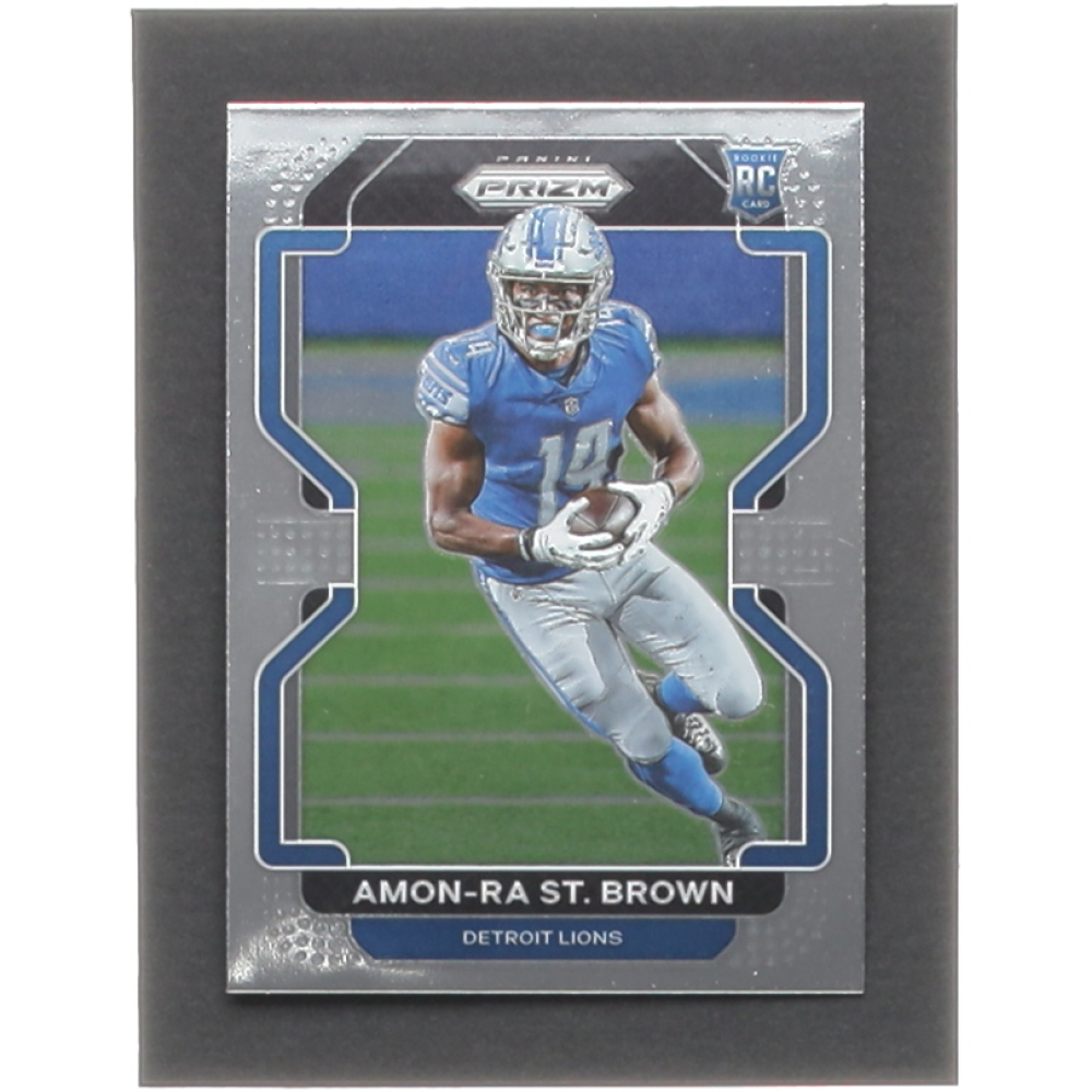Amon-Ra St. Brown 2021 Panini Prizm #358 RC | Pristine Auction