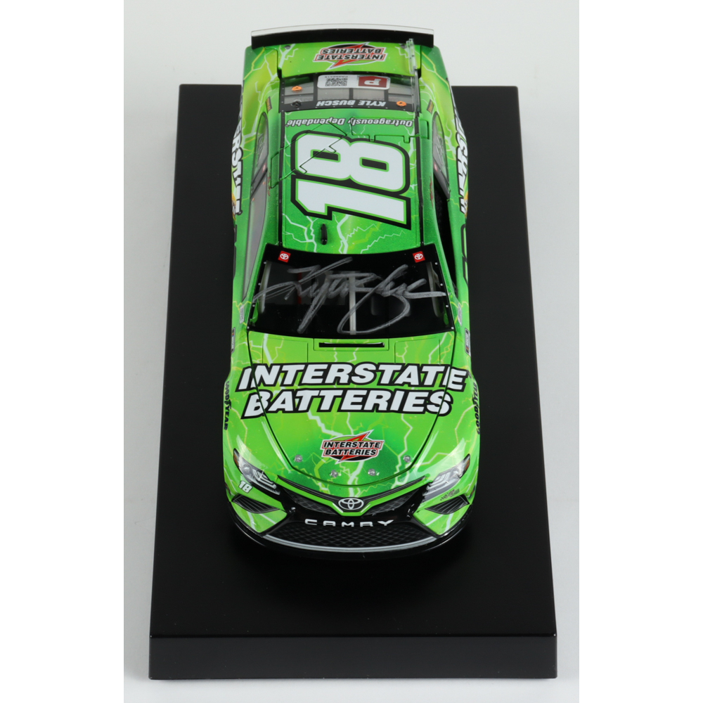 Kyle Busch Signed NASCAR #18 Interstate Batteries 2020 Camry 1:24 ...