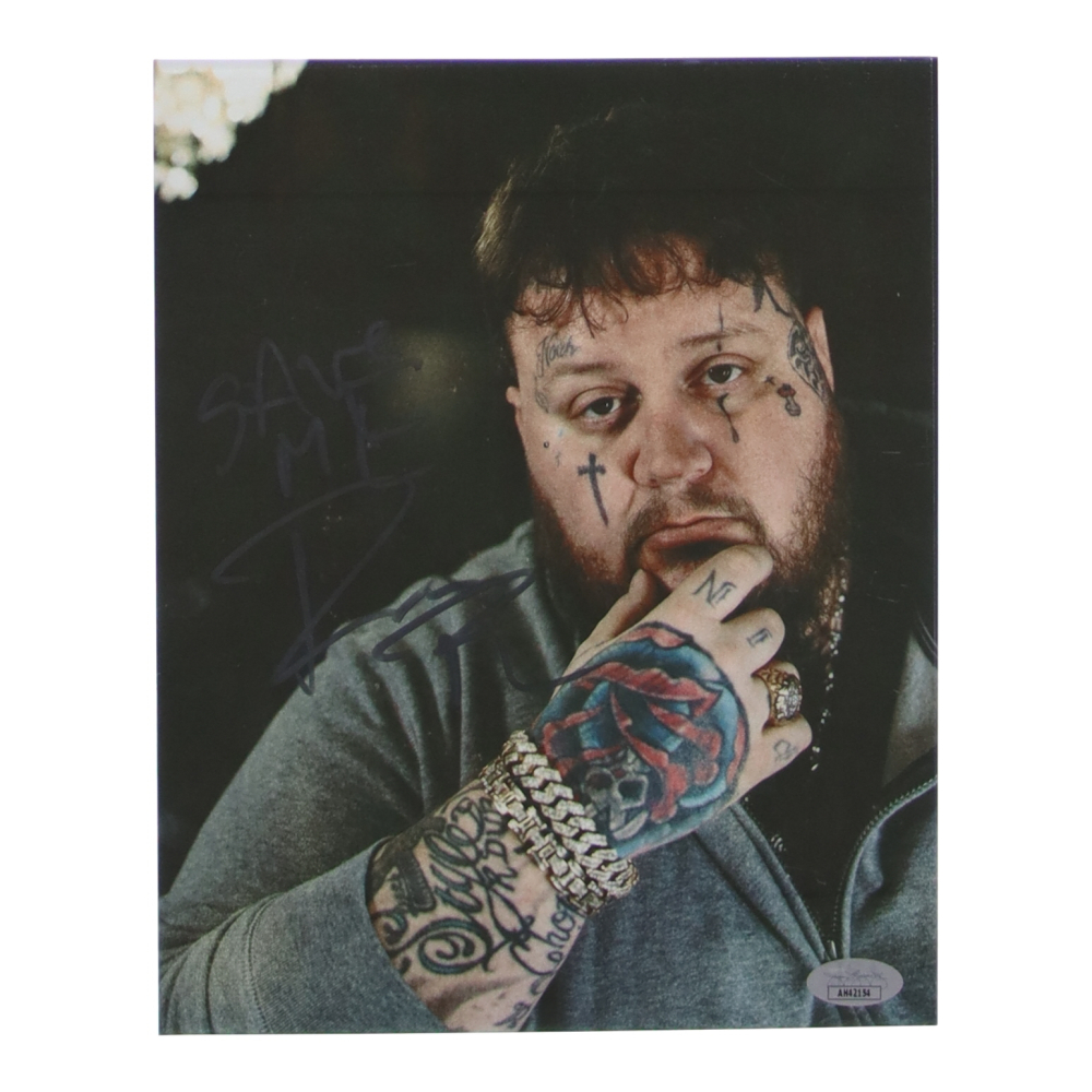 Jelly Roll Signed 8x10 Photo Inscribed "Save Me" (JSA) | Pristine Auction