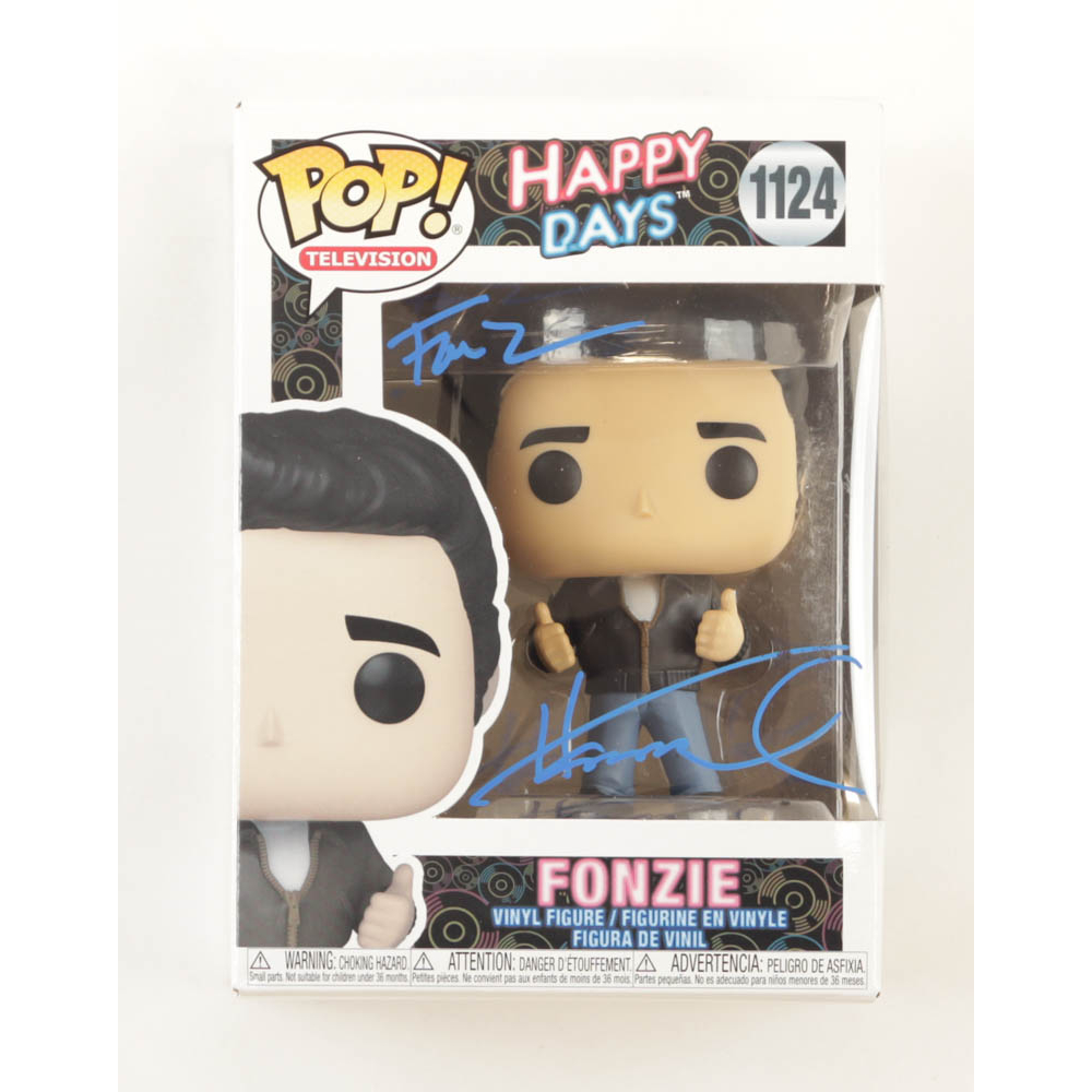 Henry Winkler Signed "Happy Days" #1124 Fonzie Funko Pop! Vinyl Figure Inscribed "Fonz" (MAB ...
