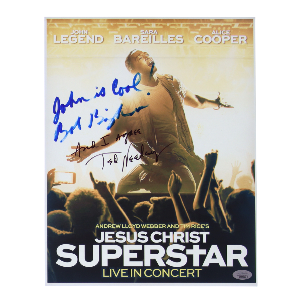 Ted Neeley & Bob Bingham Signed "Jesus Christ Superstar" 11x14 Poster ...