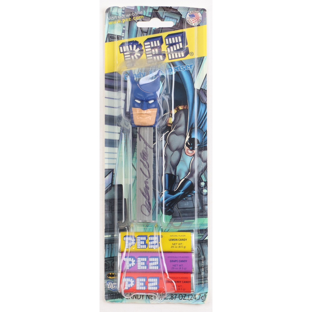 Adam West Signed "Batman" PEZ Dispenser (Beckett) | Pristine Auction