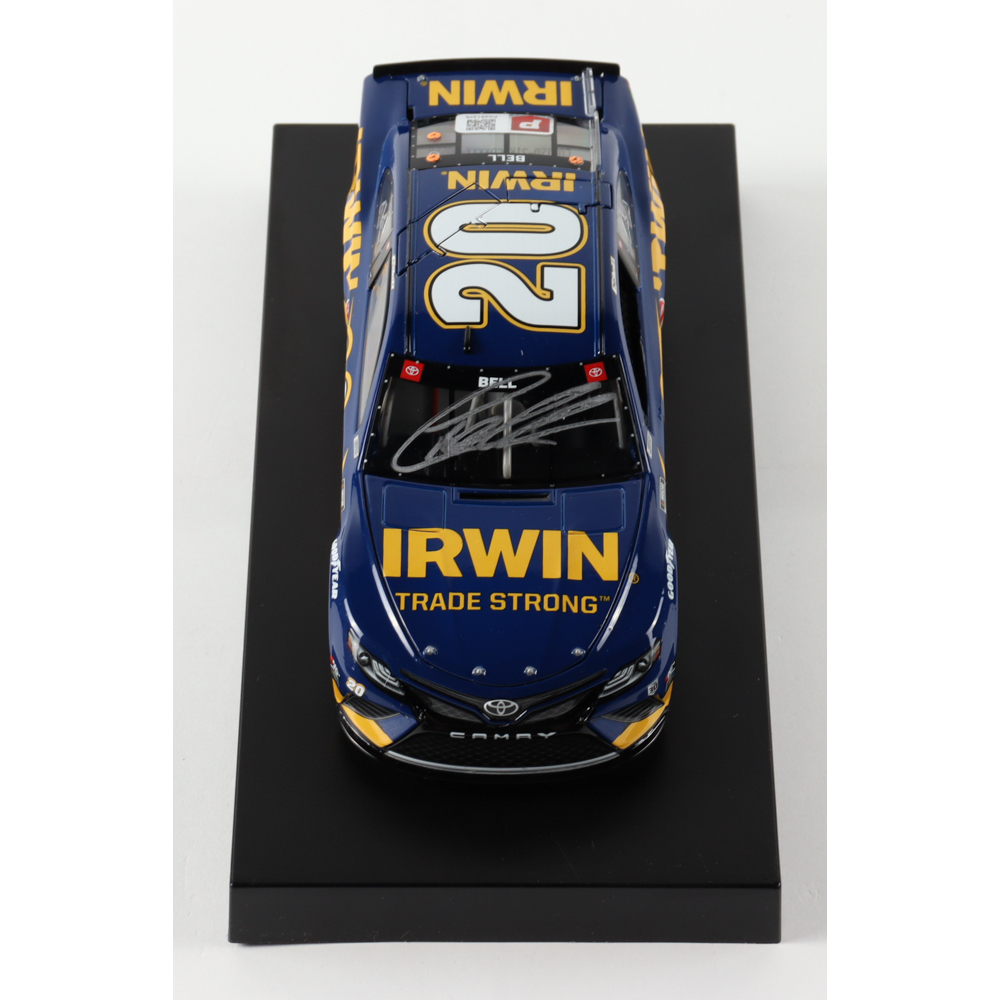 Christopher Bell Signed 2021 NASCAR #20 Irwin Tools Camry - 1:24 ...