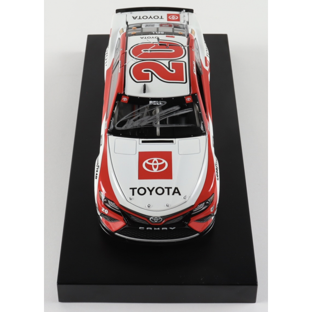 Christopher Bell Signed 2021 NASCAR #20 Toyota Camry - 1:24 Premium ...