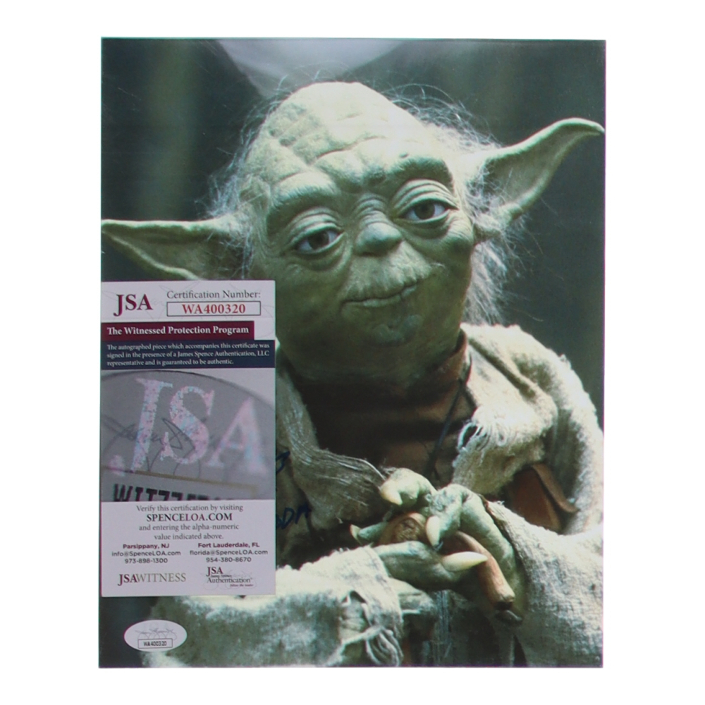 Deep Roy Signed 8x10 Photo Inscribed "Yoda" (JSA) | Pristine Auction