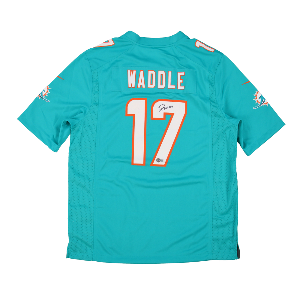 Jaylen Waddle Signed Dolphins Jersey (Beckett) | Pristine Auction
