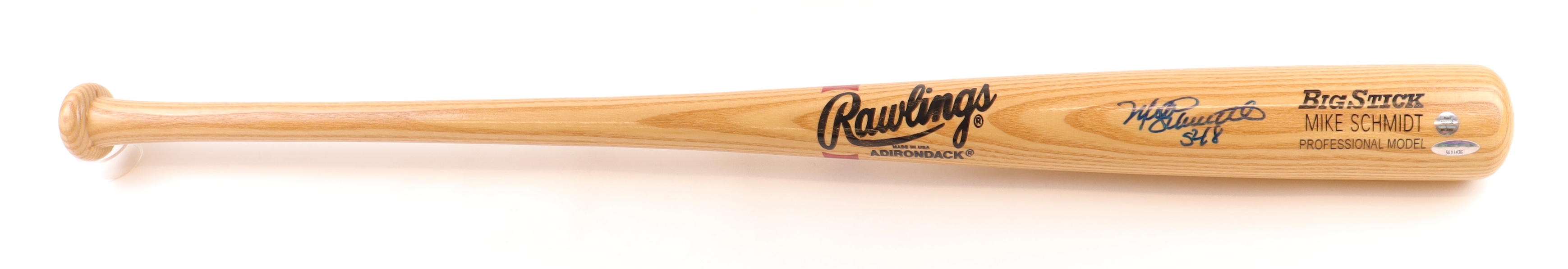 Mike Schmidt Signed Rawlings Big Stick Player Model Baseball Bat ...