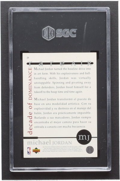 Michael Jordan 1994-95 Collector's Choice International Spanish Decade ...